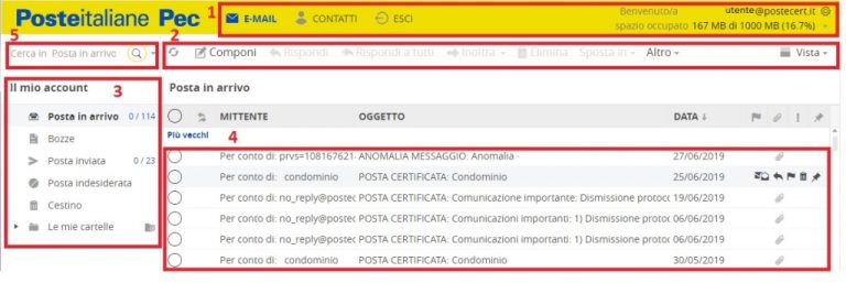 Casella PEC di Poste Italiane – Modifica password e inserimento ...